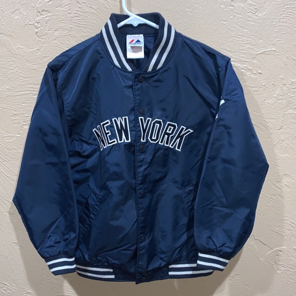 Majestic | Jackets & Coats | Vintage New York Yankees Nylon Jacket ...